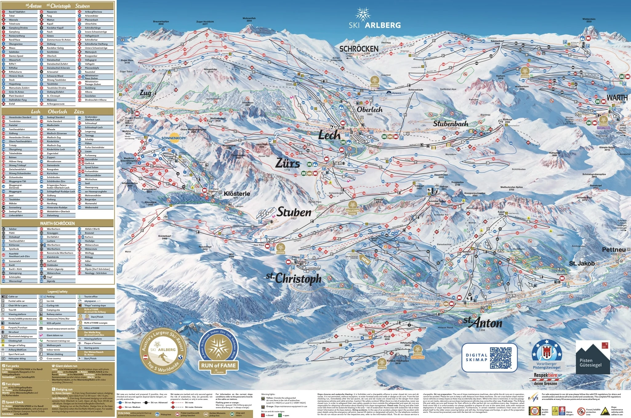 St Anton Ski Resort Trail Map (Free to Download) - WeSki.com